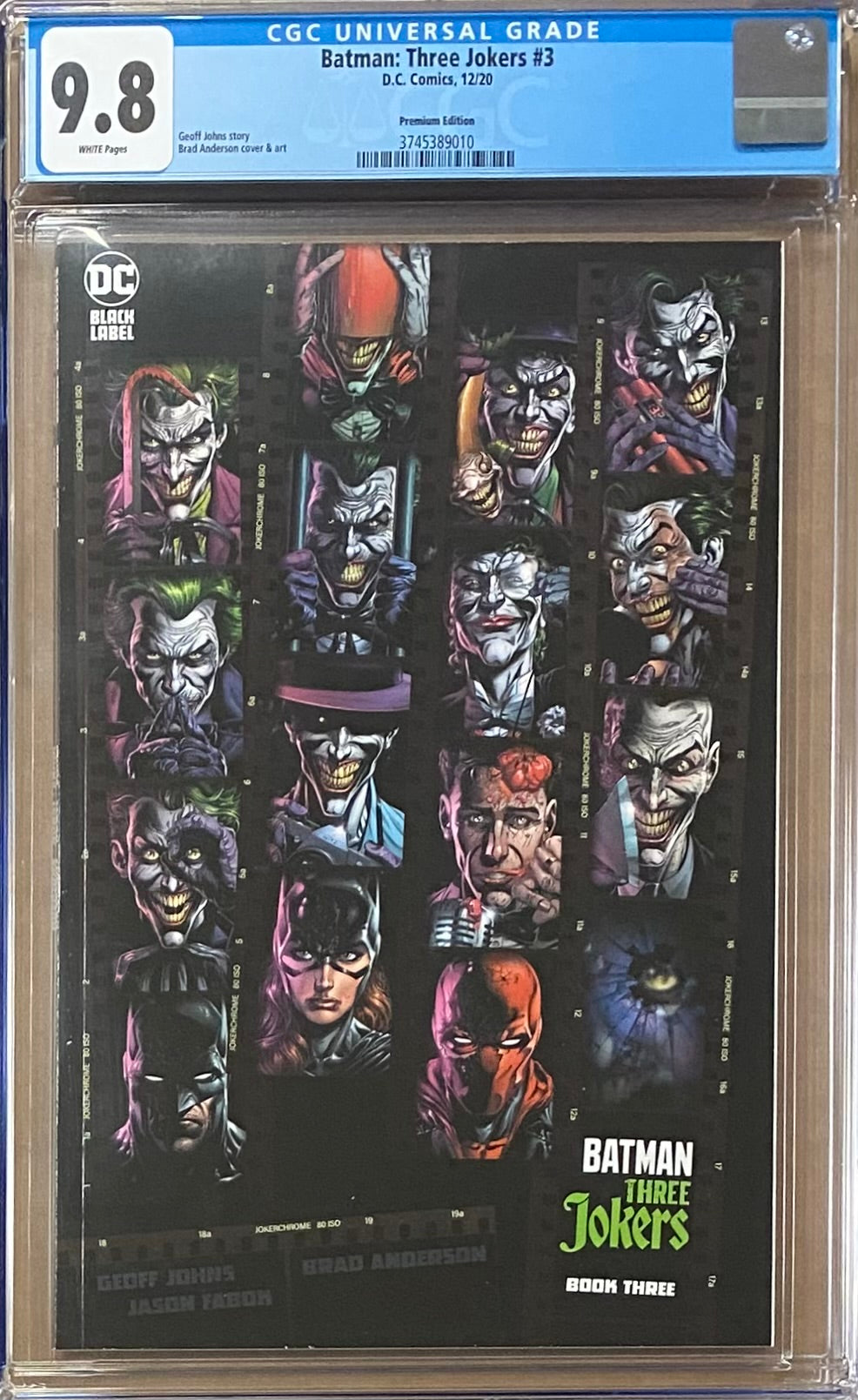 Batman: Three Jokers #3 Premiere Edition Retailer Incentive Variant CG