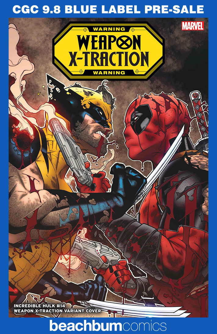 The Incredible Hulk #14 Garron Weapon X-Traction Teaser Variant CGC 9.