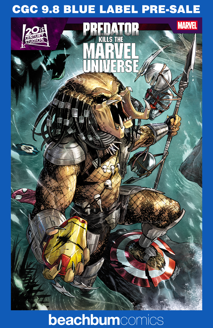 Predator Kills the Marvel Universe #1 Bandini Foil Variant CGC 9.8