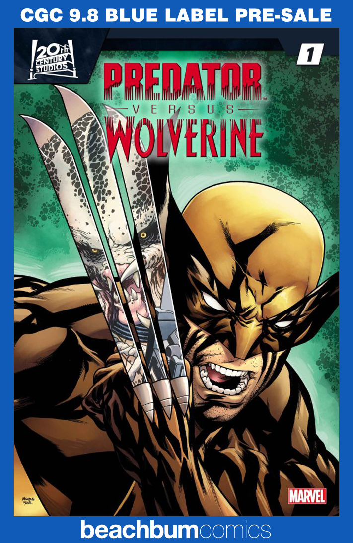 Predator vs. Wolverine #1 McKone Wolverine Homage Variant CGC 9.8