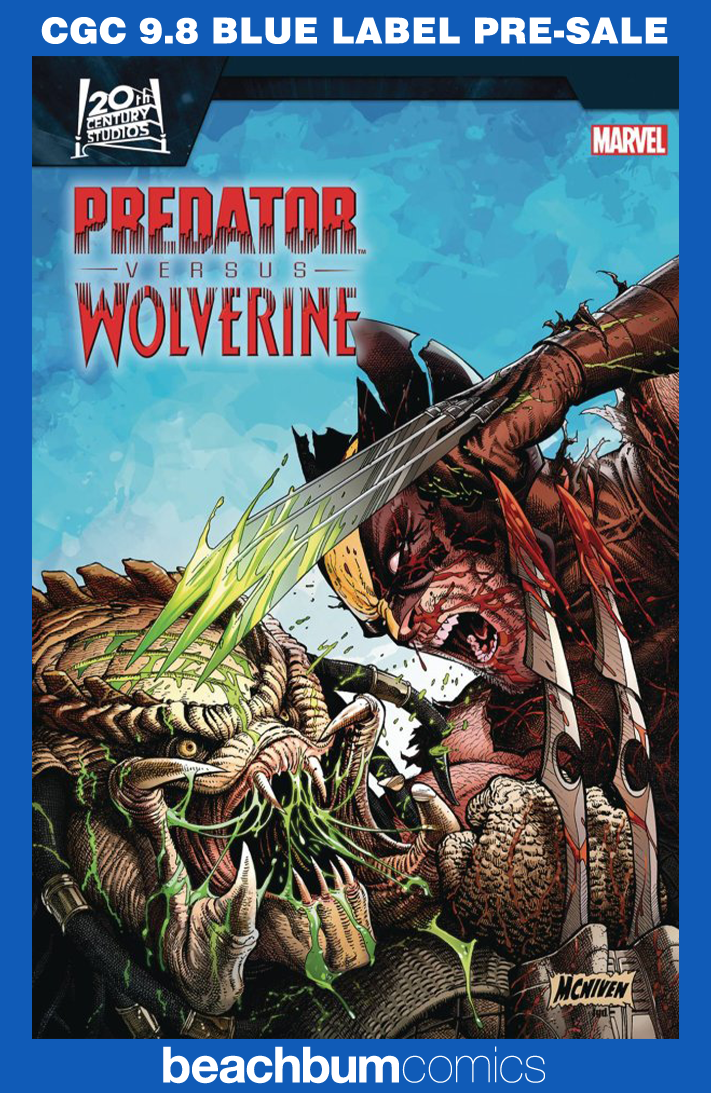 Predator vs. Wolverine #1 McNiven Variant CGC 9.8