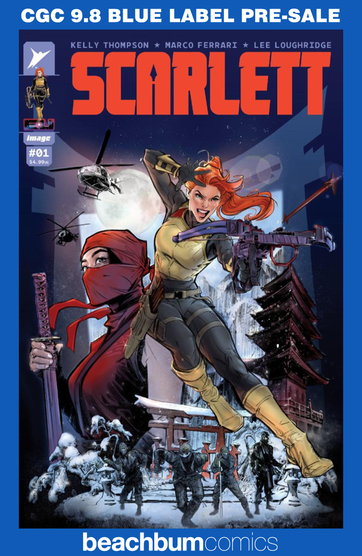 Scarlett #1 - Cover B - Jones Variant CGC 9.8