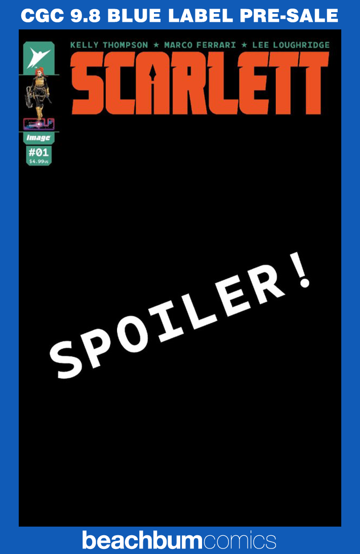 Scarlett #1 - Cover E - Romero 1:50 Spoiler Retailer Incentive Variant