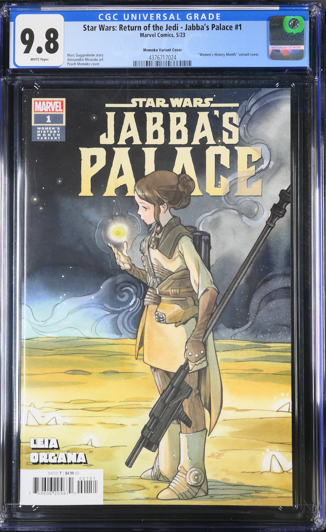 Star Wars: Return of the Jedi - Jabba's Palace #1 Momoko Variant CGC 9