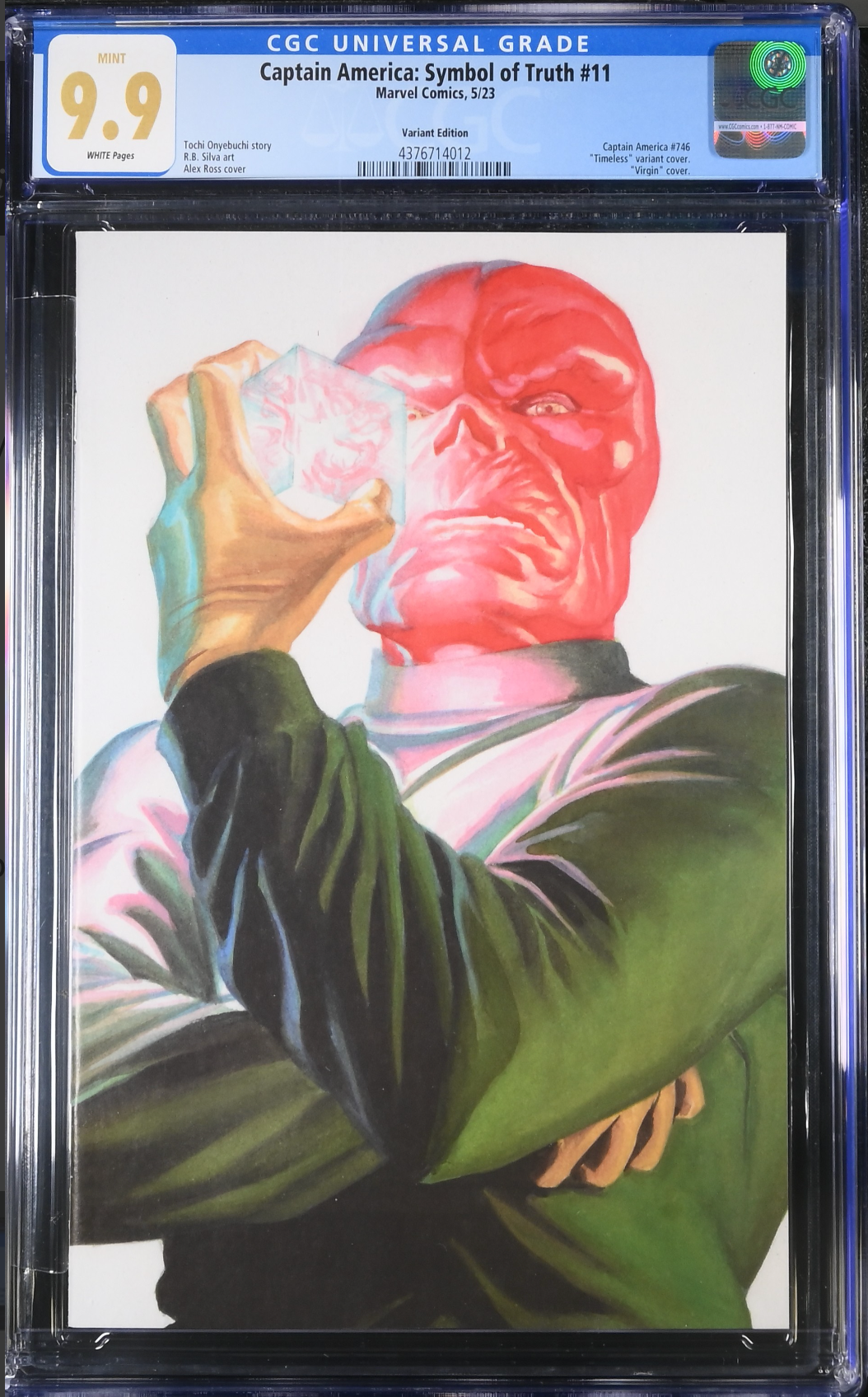 Captain America: Symbol of Truth #11 Alex Ross Red Skull "Timeless" Va