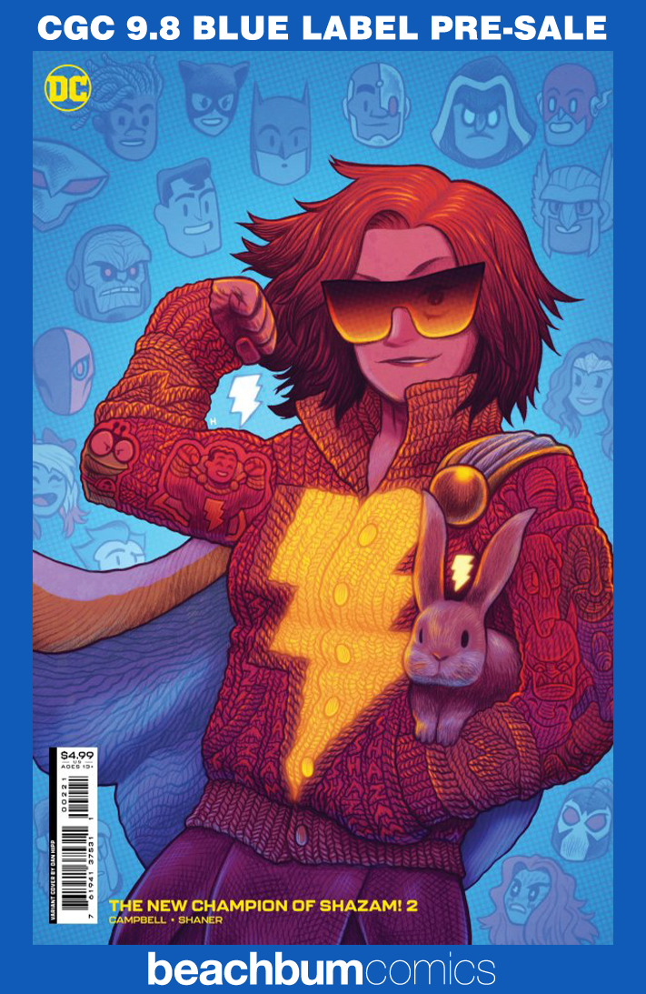 The New Champion of Shazam #2 Variant CGC 9.8