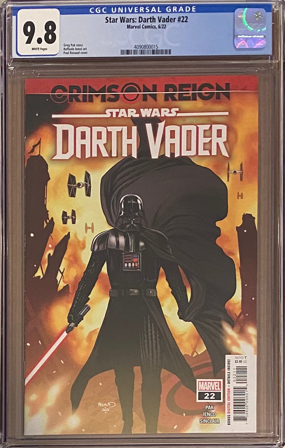 Star Wars: Darth Vader #22 CGC 9.8