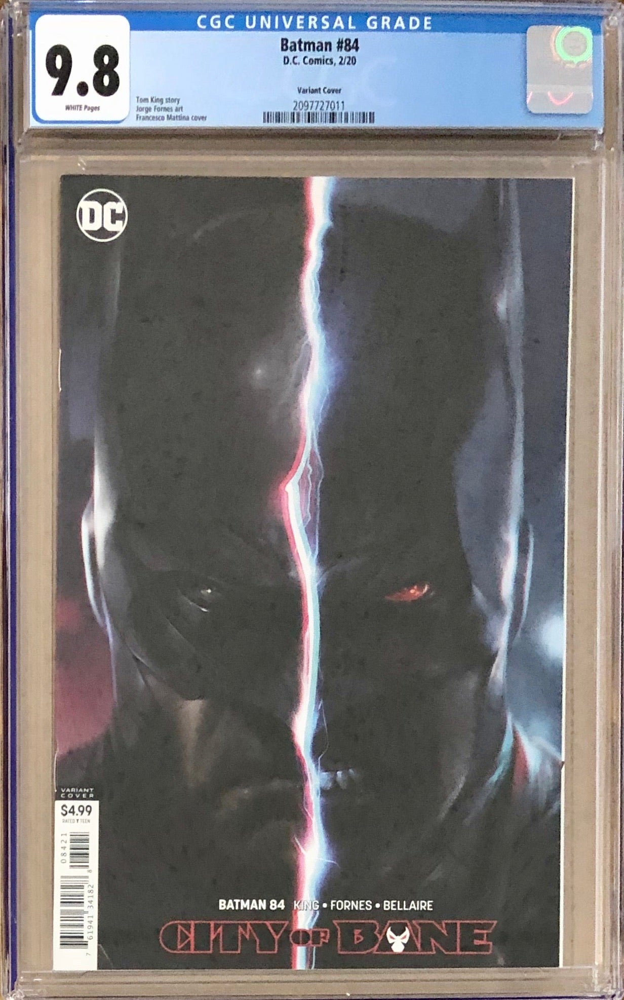 Batman #84 Variant CGC 9.8